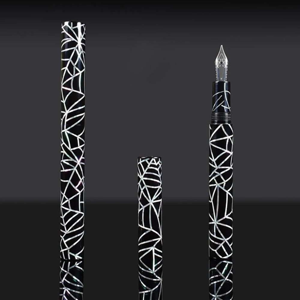 CYPRESS Modern Raden Weaving Dream Web Fountain Pen | EndlessPens