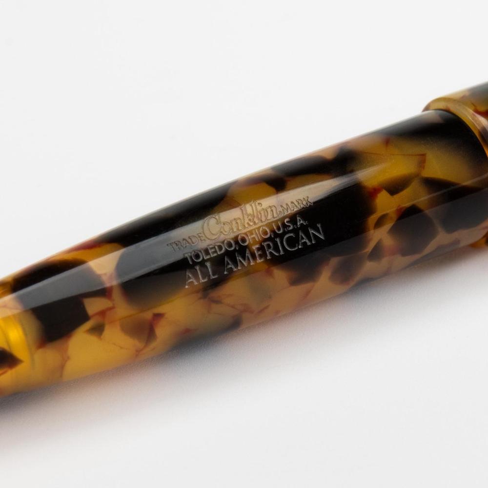 Conklin All American Tortoiseshell Fountain Pen | EndlessPens