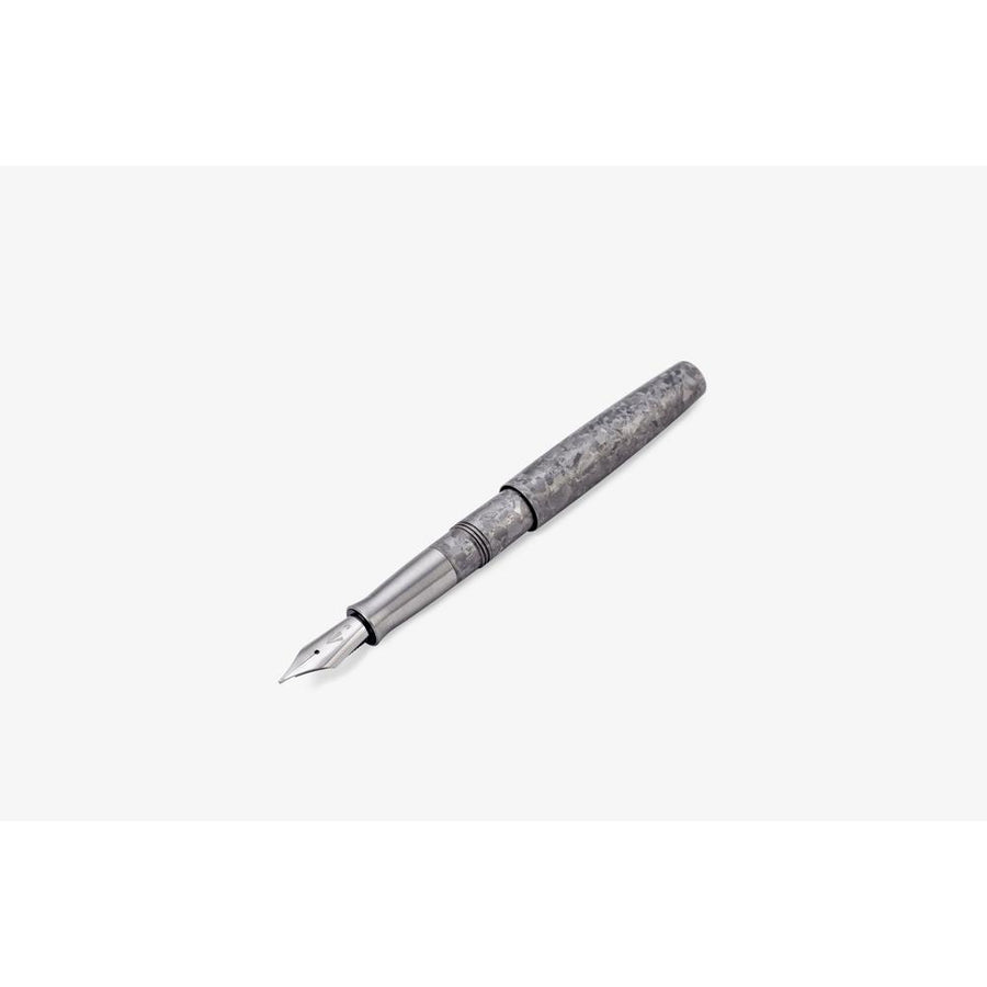 Gravitas Dinkey Crystallized Titanium Fountain Pen | EndlessPens