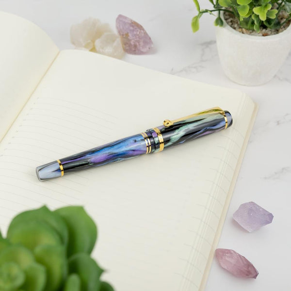 Magna Carta MAG MST Black Opal Fountain Pen | EndlessPens