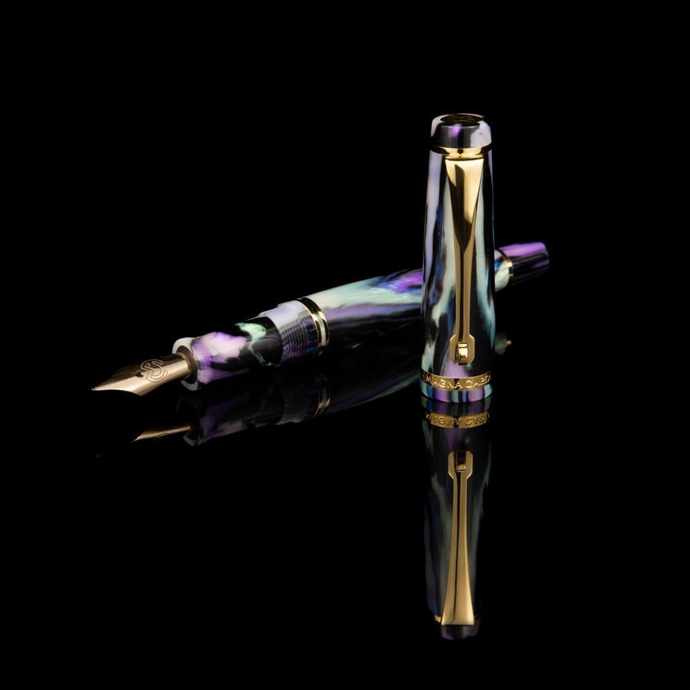 Magna Carta MAG MST Black Opal Fountain Pen | EndlessPens