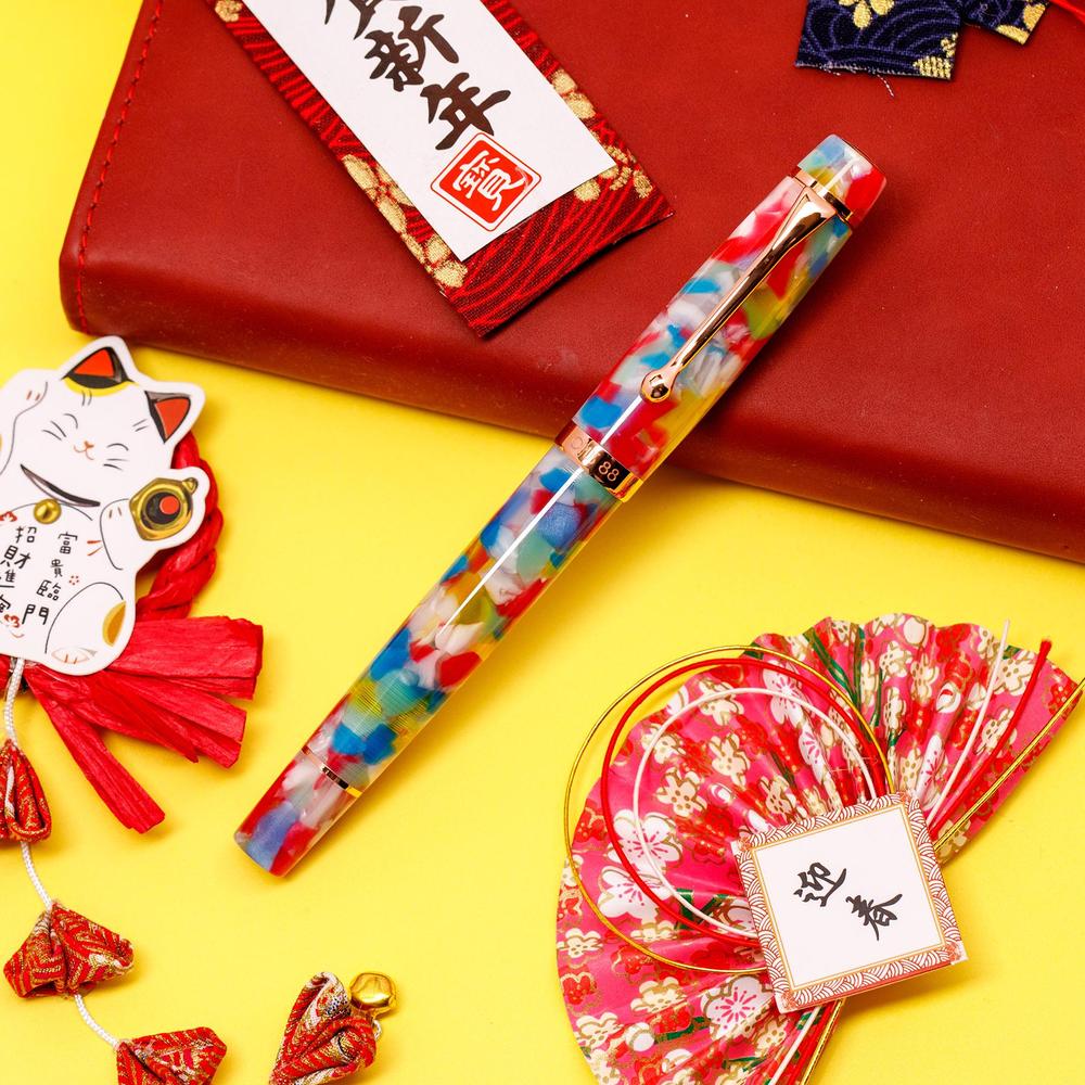 Opus 88 2026 Hamony Flower Fountain Pen | EndlessPens