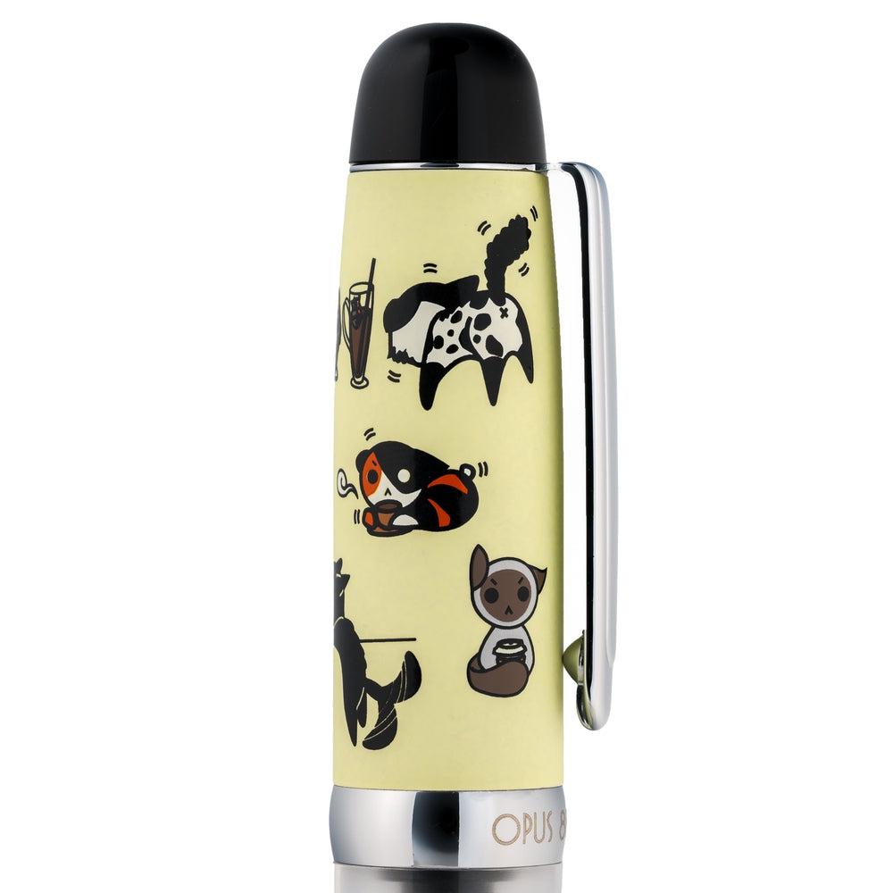 Opus 88 Grumpy Kitty Cafe Mini Pocket Fountain Pen | EndlessPens