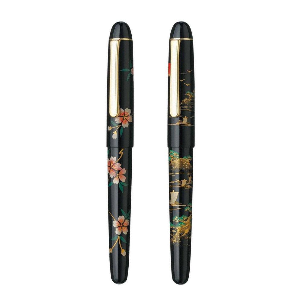 Platinum Fountain Pen - #3776 Century - Urushi Maki-e | EndlessPens