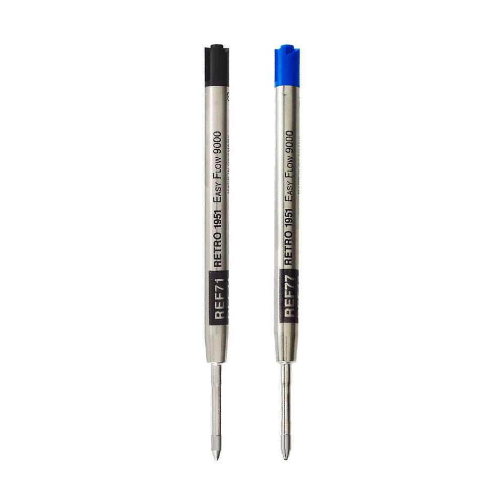 Retro 51 Easy Flow 9000 Ballpoint Ink Refill (3-Pack) | EndlessPens