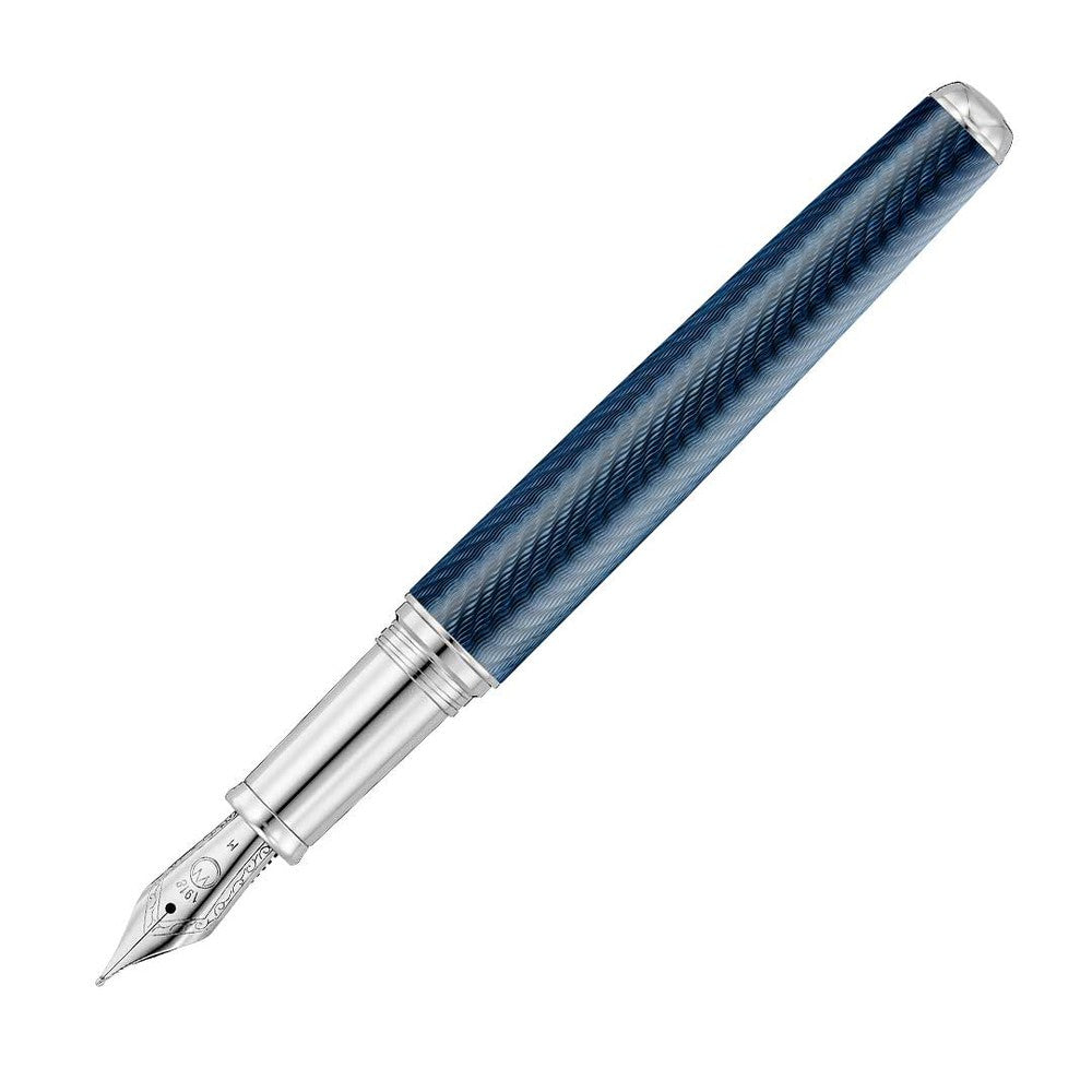 Waldmann Fountain Pen - Blue Ocean Wave Grandeur | EndlessPens